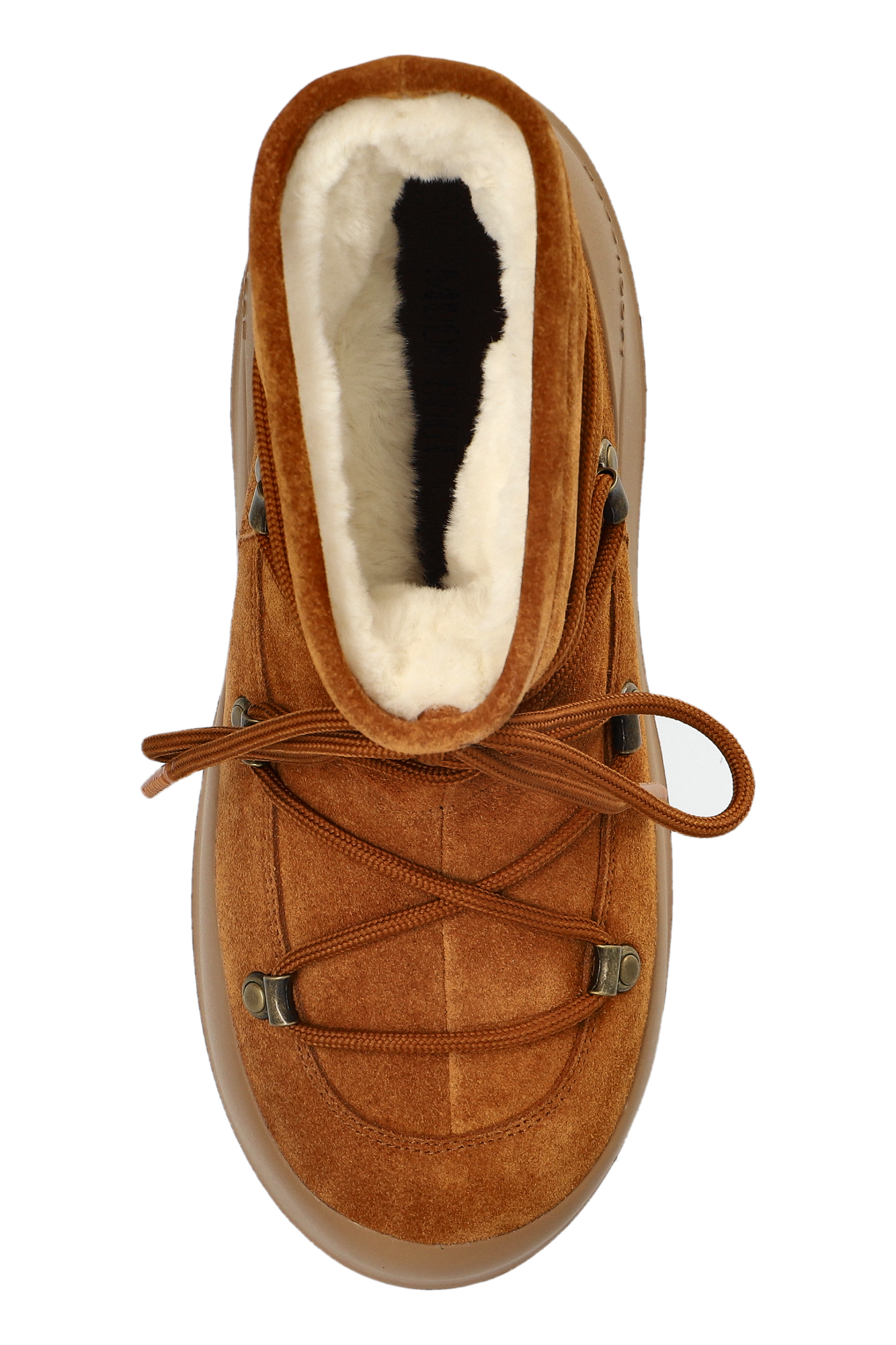 Brown Snow boots MC Luna Suede Moon Boot - Vitkac Canada